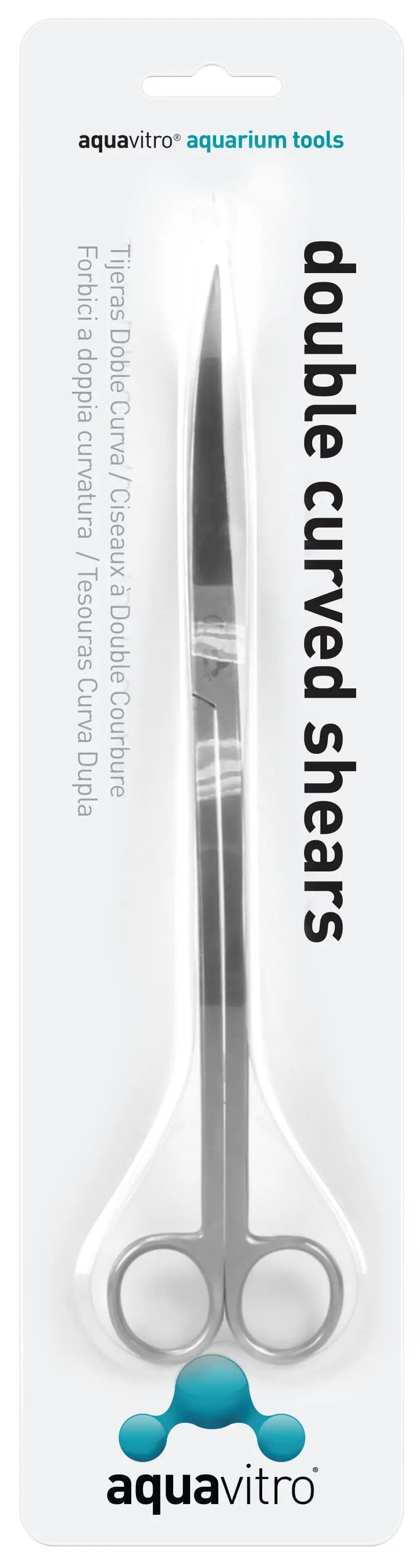 Aquavitro Double Curved Shears | Precision Aquascaping Scissors ...