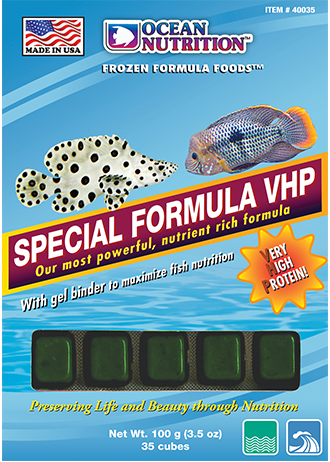 O.N. Special Formula VHP Cubes 3.5 oz – Frozen Fish Food | TTW ...