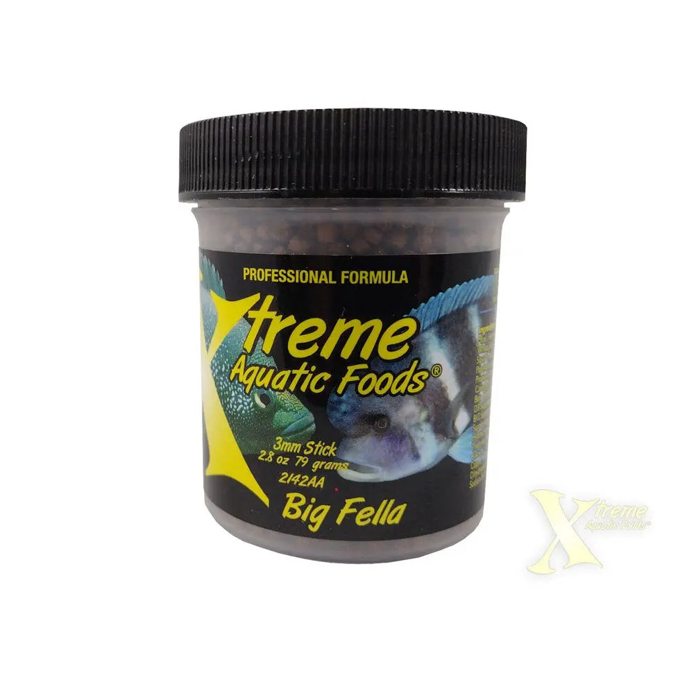 Xtreme Big Fella® 3mm Slow-Sinking Pellets 3 oz | Large Fish Food ...