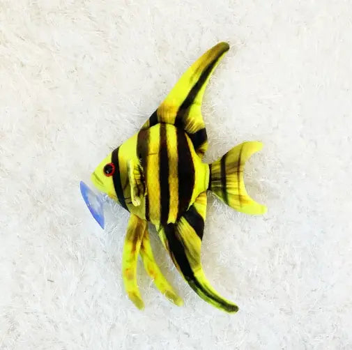 GreenPleco Angel Rare Plush – Collectible Angelfish Toy – Tropical ...