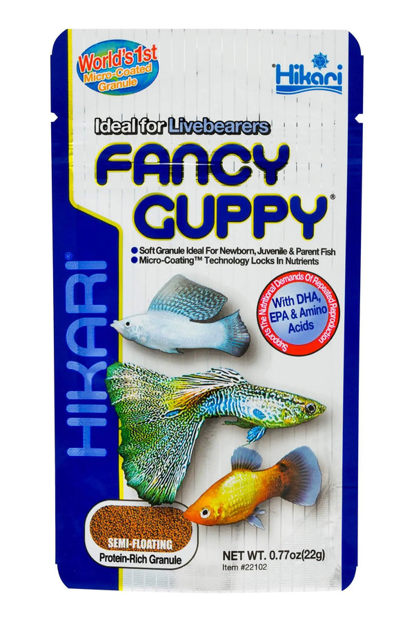 Hikari Fancy Guppy – Premium Guppy & Livebearer Food – Tropical Treasures Wyo LLC